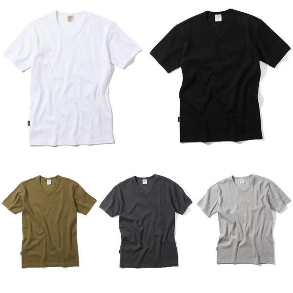 AVIREX DAILY RIB V NECK S/S T-SHIRTS 6143501 半袖 7834934008 アヴィレックス デイリー Vネック Tシャツ 抗菌防臭加工 アビレックス ...
