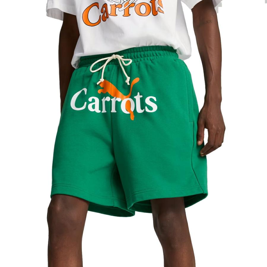 PUMA（プーマ） PUMA CARROTS SHORT GREEN 627447-86 x キャロッツ 7インチ ショーツ グリーン ハーフ ...