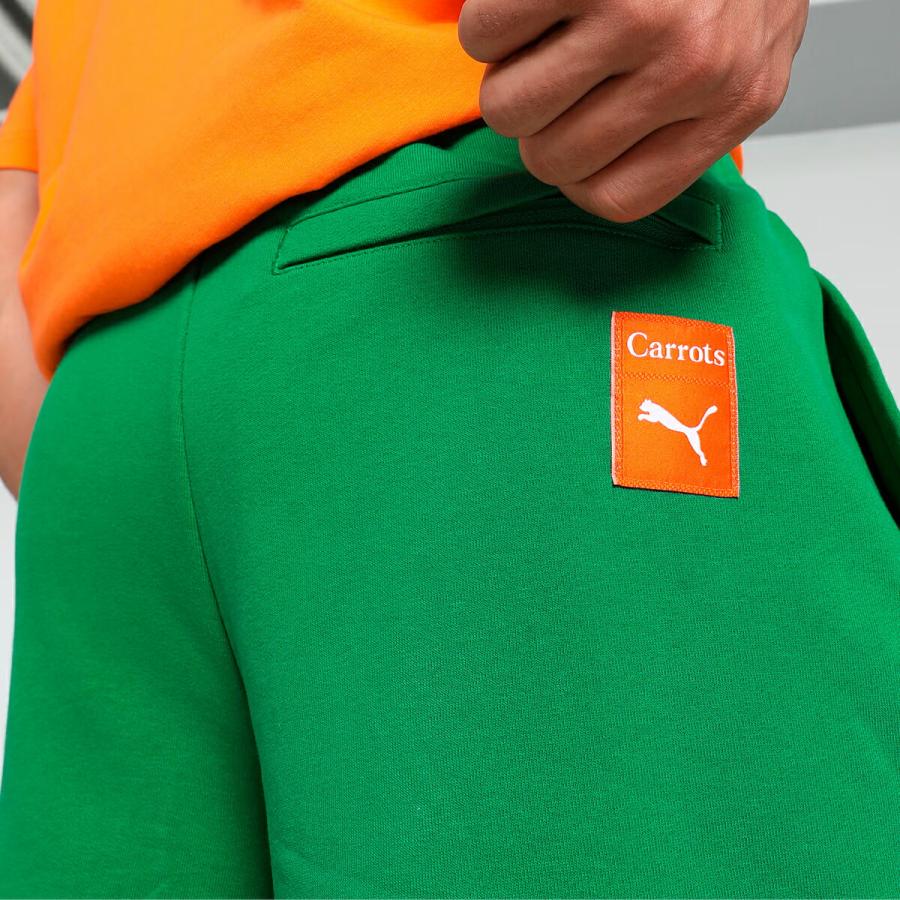 PUMA（プーマ） PUMA CARROTS SHORT GREEN 627447-86 x キャロッツ 7インチ ショーツ グリーン ハーフ ...