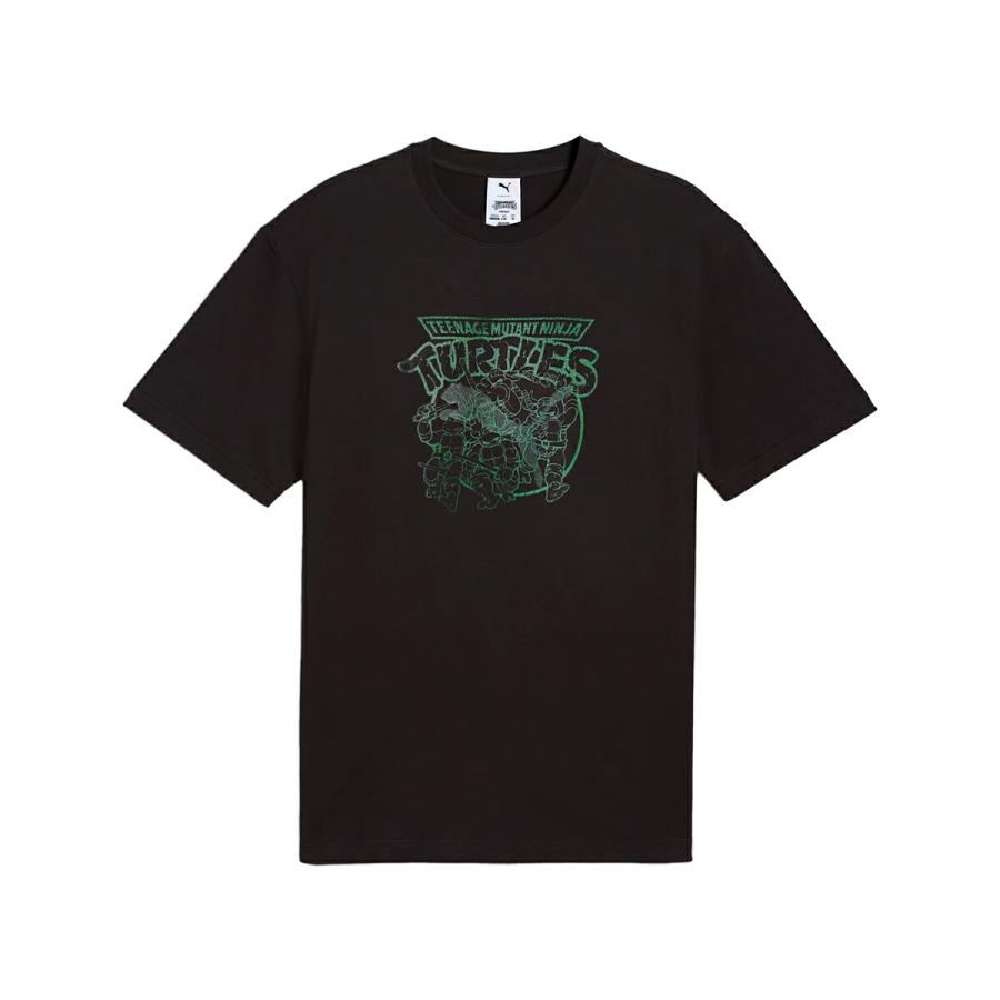 PUMA（プーマ） PUMA TEENAGE MUTANT NINJA TURTLES RELAXED GRAPHIC TEE BLACK ...