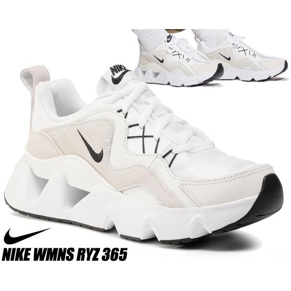 NIKE（ナイキ） NIKE WMNS RYZ 365 white/black-summit white bq4153-100 ウィメンズ ...