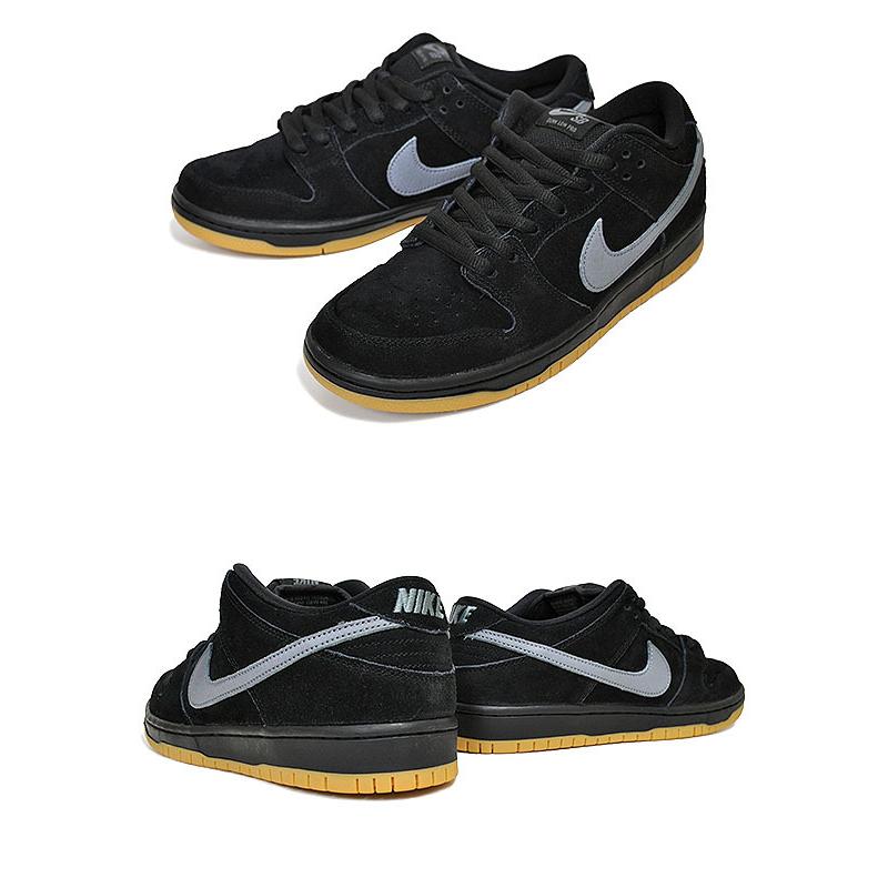 Nike SB NIKE DUNK LOW PRO black/cool grey-black-blk bq6817-010 ナイキ スケート ...