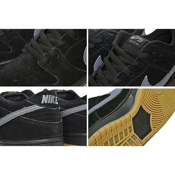 Nike SB NIKE DUNK LOW PRO black/cool grey-black-blk bq6817-010 ナイキ スケート ...