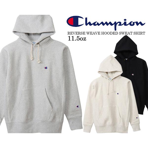 REVERSE WEAVE Champion HOODED SWEAT SHIRT 11.5oz. Terry Fleece c3-y133 チャンピオン リバースウィーブ フーデッド ...