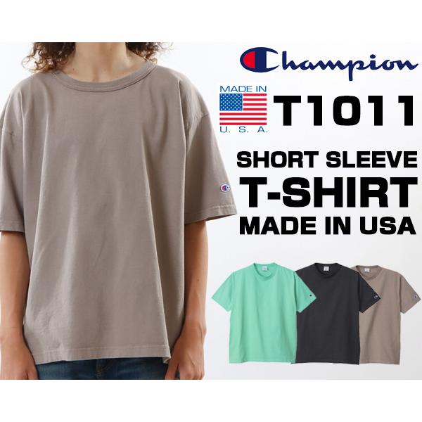 Champion T-1011 SHORT SLEEVE T-SHIRT MADE IN USA c5-z306 チャンピオン ティーテンイレブン ショートスリーブ ポケットTシャツ ヘビー ...