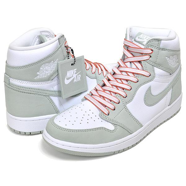 エア ジョーダン 1 NIKE WMNS AIR JORDAN HI OG seafoam/white-heling orange ...