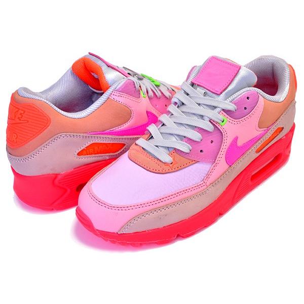 NIKE WMNS AIR MAX 90 bright crimson/purple platinum ct3449-600 ナイキ ...