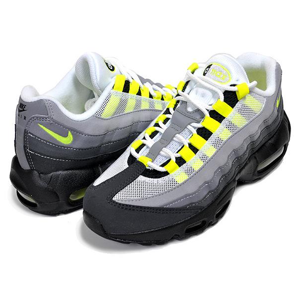 エア マックス 95 NIKE AIR MAX OG (GS) black/neon yellow-lt graphite cz0910 ...