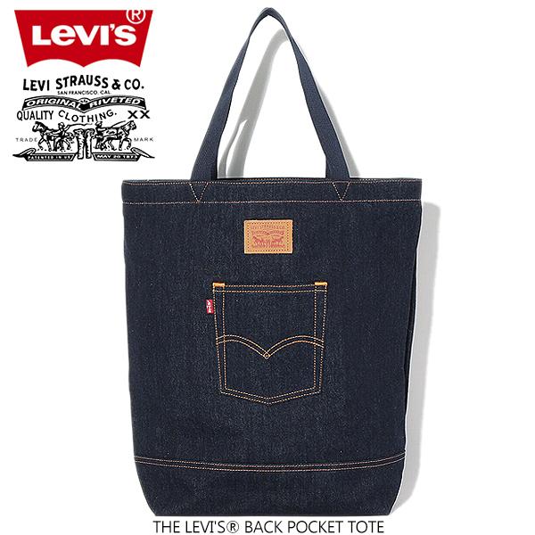 Levi's（リーバイス） LEVIS THE LEVIS BACK POCKET TOTE DENIM BLUE d5440-0002 ...