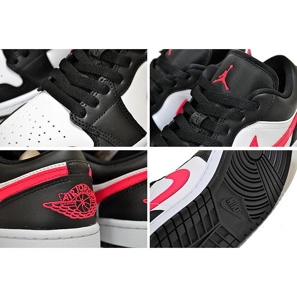 Jordan NIKE WMNS AIR JORDAN 1 LOW black/siren red-white dc0774-004 ナイキ ...