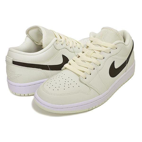エア ジョーダン 1 NIKE WMNS AIR JORDAN LOW coconut milk/black-white dc0774-121 ...