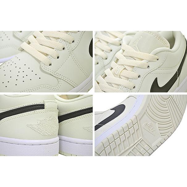 エア ジョーダン 1 NIKE WMNS AIR JORDAN LOW coconut milk/black-white dc0774-121 ...
