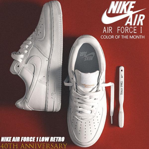 エア フォース 1 NIKE AIR FORCE LOW RETRO white/white dj3911-100 ナイキ エアフォース ロー ...