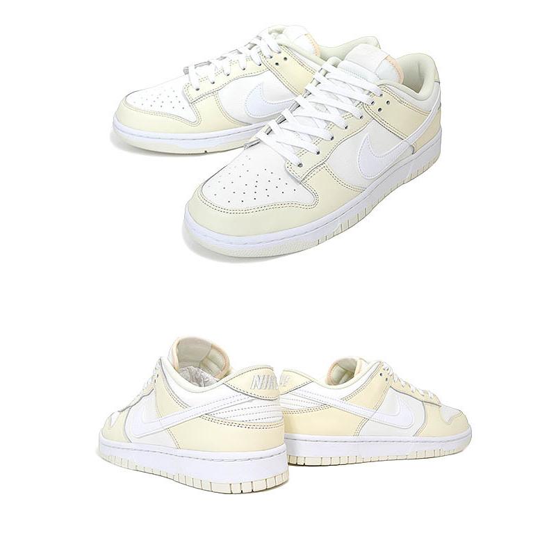 ダンク（NIKE） NIKE DUNK LOW RETRO coconut milk/white-sail dj6188-100 ナイキ ...