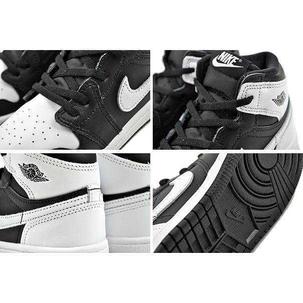 エア ジョーダン 1 NIKE JORDAN RETRO HIGH OG (TD) black/white-wht fd1413-010 ...