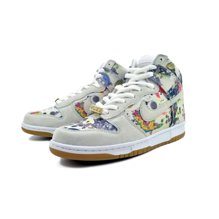 NIKE SB DUNK HIGH OG QS SUPREME RAMMELLZEE white/wht-multi NIKE SB DUNK HIGH OG QS SUPREME RAMMELLZEE white/wht-multi
