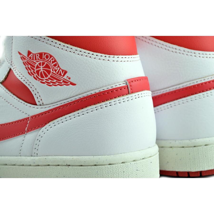 NIKE AIR JORDAN 1 MID SE white/lobster-dune red-sail fj3458-160 ナイキ エアジョーダン ミッド スニーカー AJ1 ホワイト ...