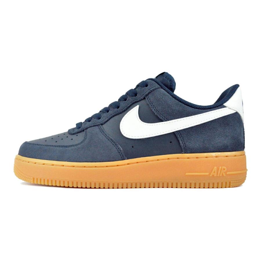 NIKE（ナイキ） NIKE AIR FORCE 1 07 LV8 armory navy/summit wht fq8714-400 エア ...