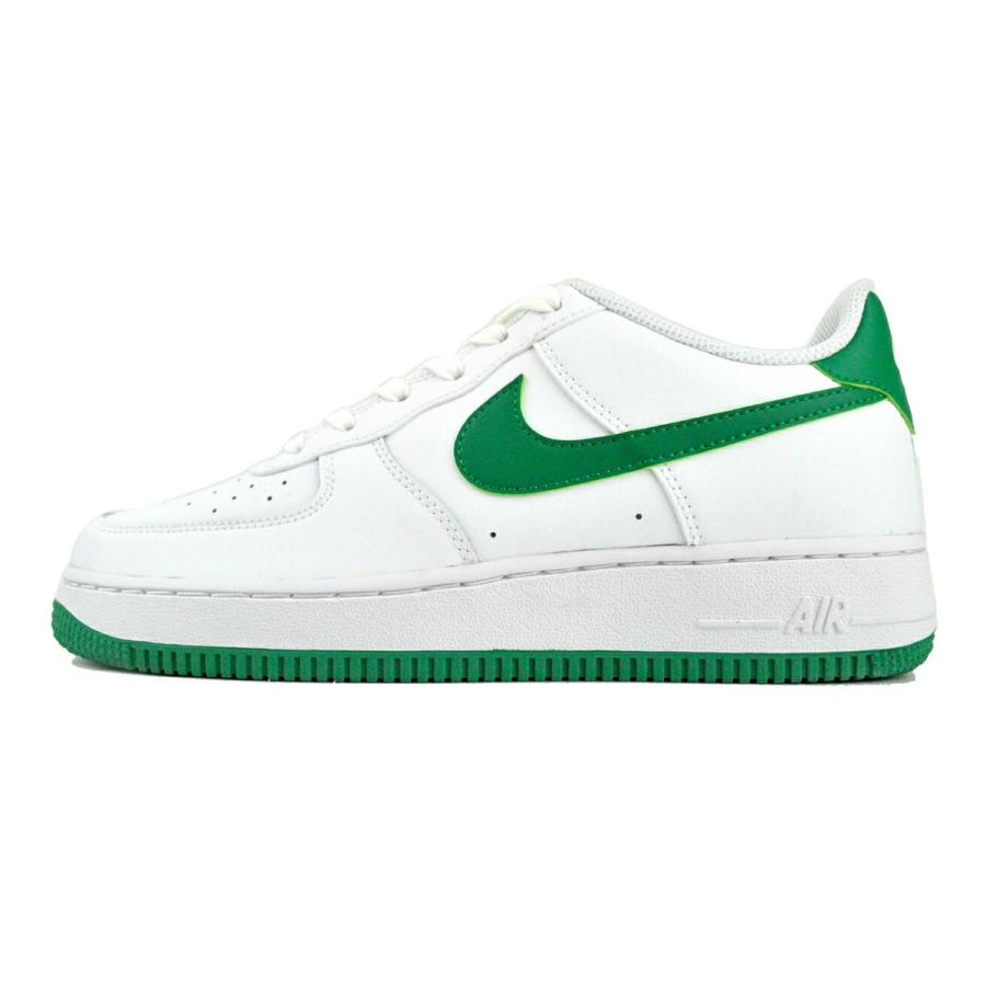 NIKE（ナイキ） NIKE AIR FORCE 1(GS) wht/malachite-wht fv5948-103 エアフォース 1 GS ...