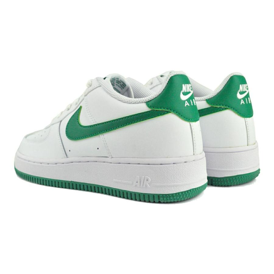 NIKE（ナイキ） NIKE AIR FORCE 1(GS) wht/malachite-wht fv5948-103 エアフォース 1 GS ...