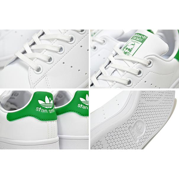 STAN SMITH adidas J FTWWHT/FTWWHT/GREEN fx7519 アディダス スタンスミス ガールズ レディース ...