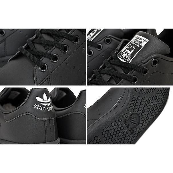 STAN SMITH adidas J CBLACK/CBLACK/FTWWHT fx7523 アディダス スタンスミス ガールズ レディース ...