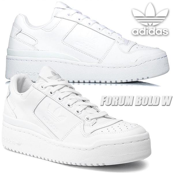 adidas（アディダス） adidas FORUM BOLD W FTWWHT/FTWWHT/CBLACK fy9042 フォーラム ...