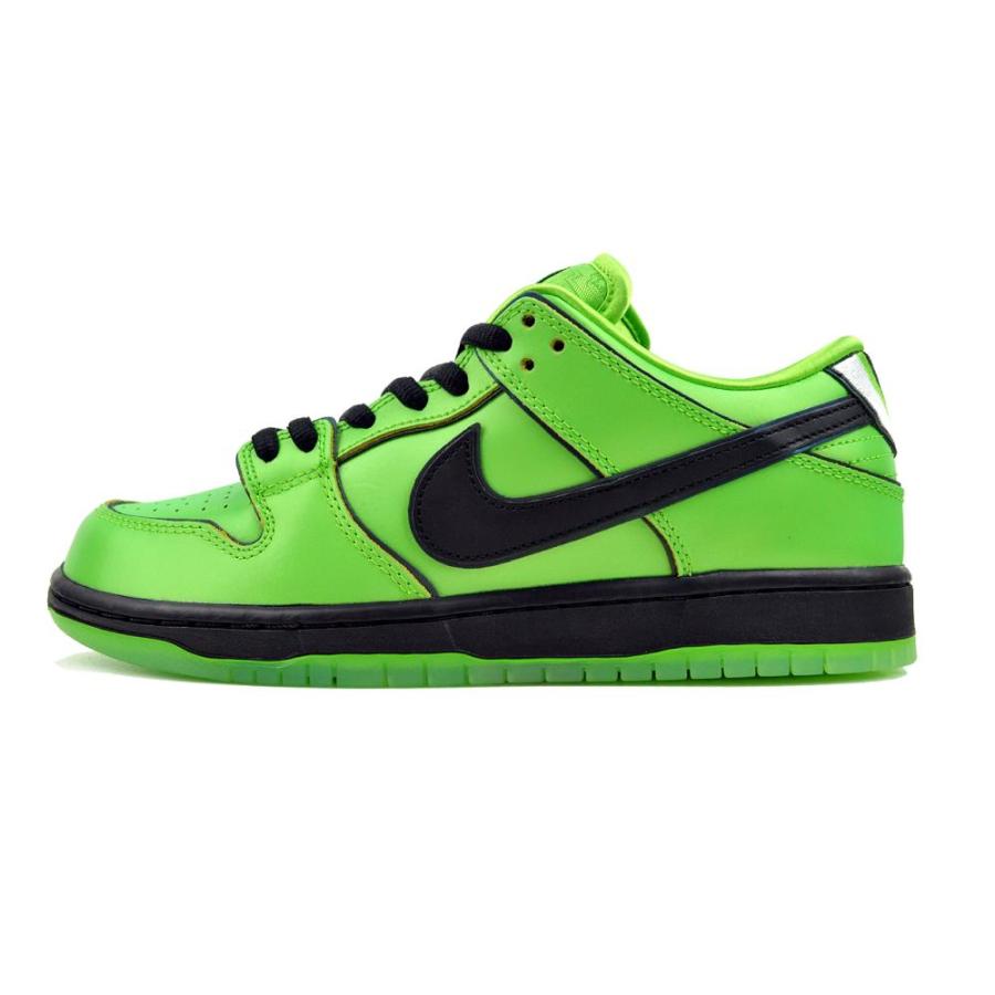 NIKE（ナイキ） NIKE SB DUNK LOW PRO QS POWERPUFF GIRLS BUTTERCUP mean green ...