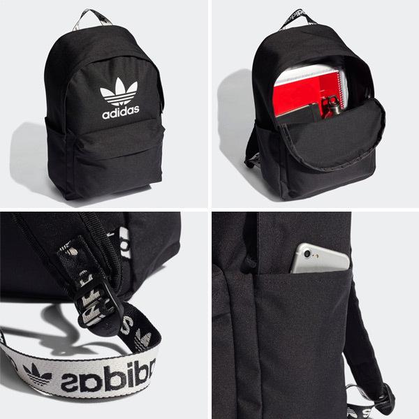 adidas Originals ADICOLOR BACKPACK black/white h35596 アディダス アディカラー ...