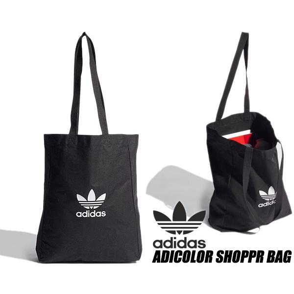 adidas ADICOLOR SHOPPR BAG BLACK h64170 XR384 アディダス アディカラー ショッパーバッグ ...