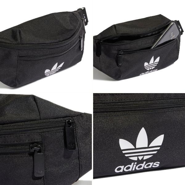 adidas TREFOIL AC WAISTBAG BLACK HK2633 MME38 アディダス オリジナルス アディカラー クラシック ...