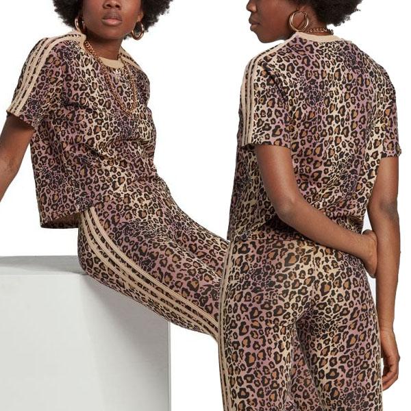 adidas Originals ALLOVER ANIMAL PRINT TEE BLACK/MULTCO hk5185 アディダス ...