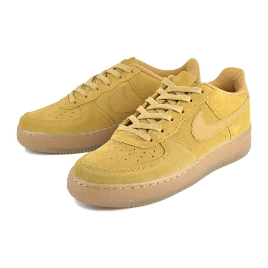 NIKE AIR FORCE 1 LV8(GS) wheat/wheat-gum light brown hq7476-700 ナイキ エアフォース LV8 GS ウィート ガム ライトボーン ...