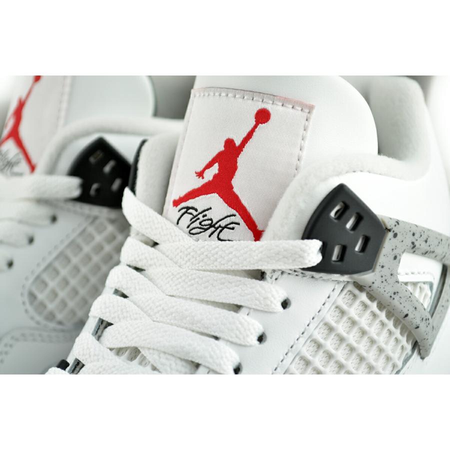エア ジョーダン 4 NIKE AIR JORDAN RETRO OG(GS) summit wht/fire red ib4171-100 ...