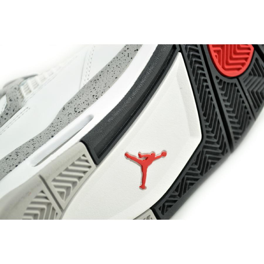 エア ジョーダン 4 NIKE AIR JORDAN RETRO OG(GS) summit wht/fire red ib4171-100 ...