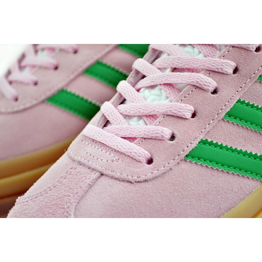adidas GAZELLE BOLD W TRUPNK/GREEN/FTWWHT ie0420 アディダス ガゼル ボールド ウィメンズ ...