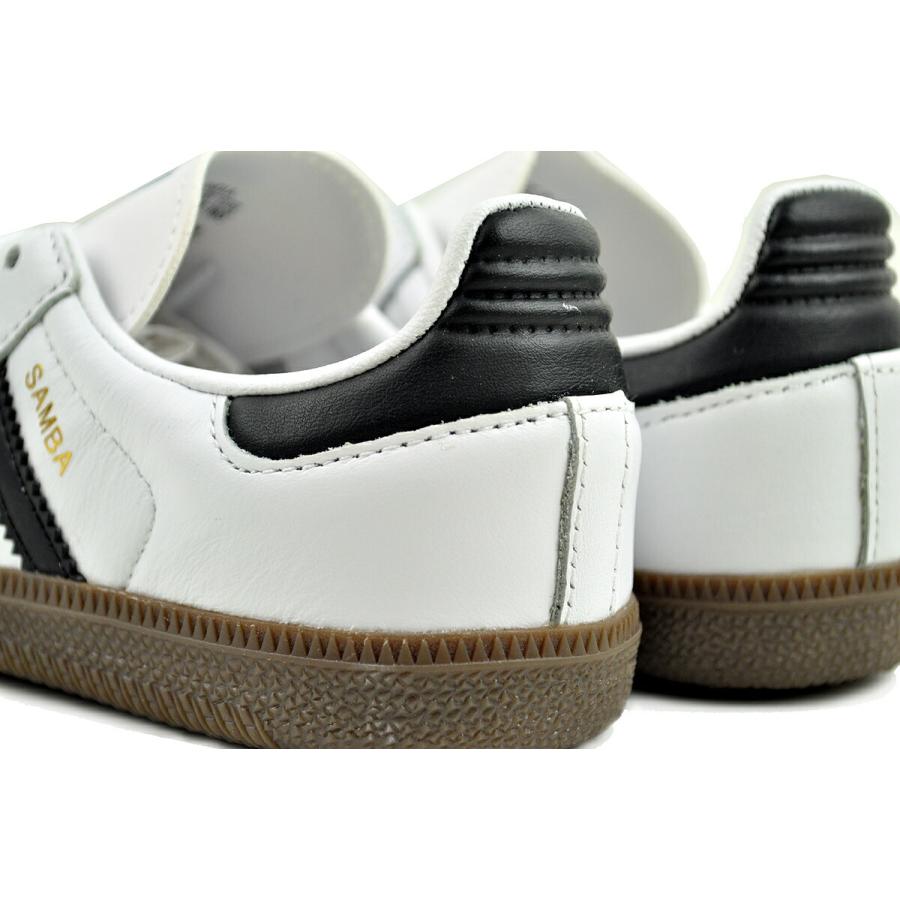 adidas SAMBA OG C FTWWHT/CBLACK/GUM5 ie3677 アディダス サンバ キッズ ホワイト ブラック ...