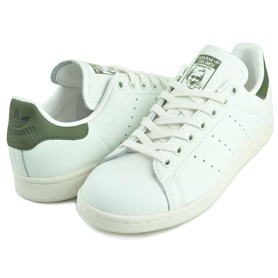 adidas STAN SMITH CWHITE/CWHITE/OLISTR ih8040 アディダス スタンスミス コアホワイト オリーブス ...