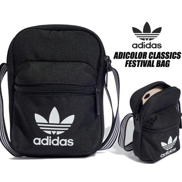 adidas Originals ADICOLOR CLASSIC FESTIVAL BAG BLACK ij0765 EEG17 アディダス ...