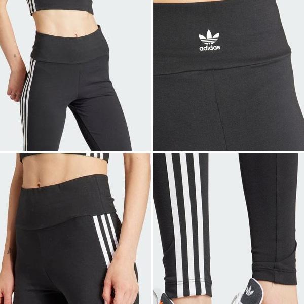 adidas Originals 3-STRIPES LEGGINGS BLACK ip2968 KOC14 アディダス オリジナルス スリー ...
