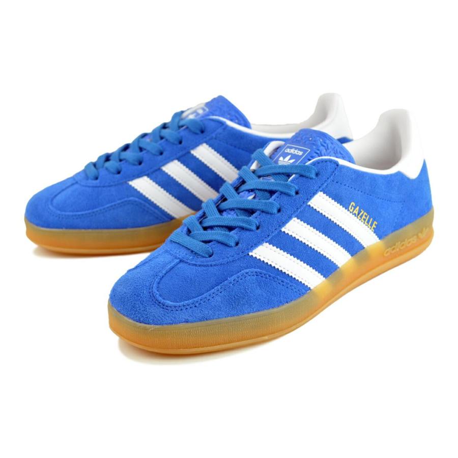 adidas GAZELLE INDOOR BLUEBIRD/FTWWHT/GUM2 ji2061 アディダス ガゼル インドア ブルーバード ...