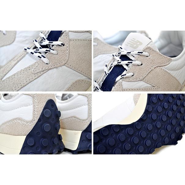 New Balance（ニューバランス） NEW BALANCE MS327RF1 Width D WHITE 327 ホワイト ベージュ ...