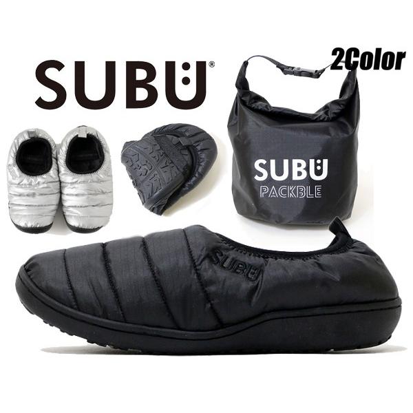 SUBU PACKBLE GLOSS BLACK スブ パッカブル サンダル ナイロン ホイル シルバー グロス ブラック PACKABLE 折り畳み アウトドア : LIMITED EDT ...