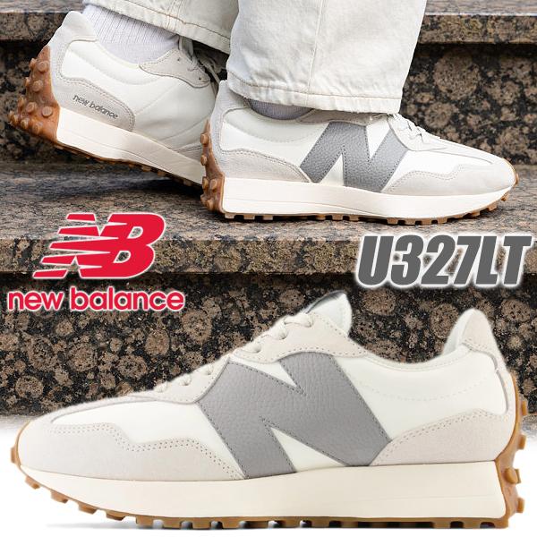 New Balance NEW BALANCE U327LT Width D WHITE/GRAY ニューバランス 327 レディース ...