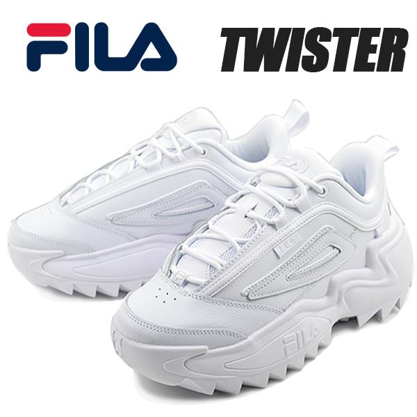 FILA TWISTER WHITE/WHITE uss24049-100 フィラ ツイスター 厚底 カジュアル スニーカー ホワイト : LIMITED EDT - 通販 - Yahoo ...