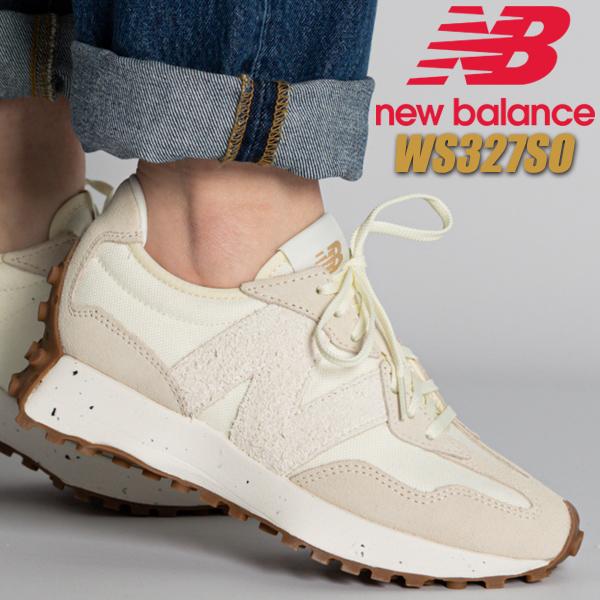 New Balance NEW BALANCE WS327SO WHITE width B ニューバランス ウィメンズ 327 ホワイト レディース スニーカー ガムソール : LIMITED ...