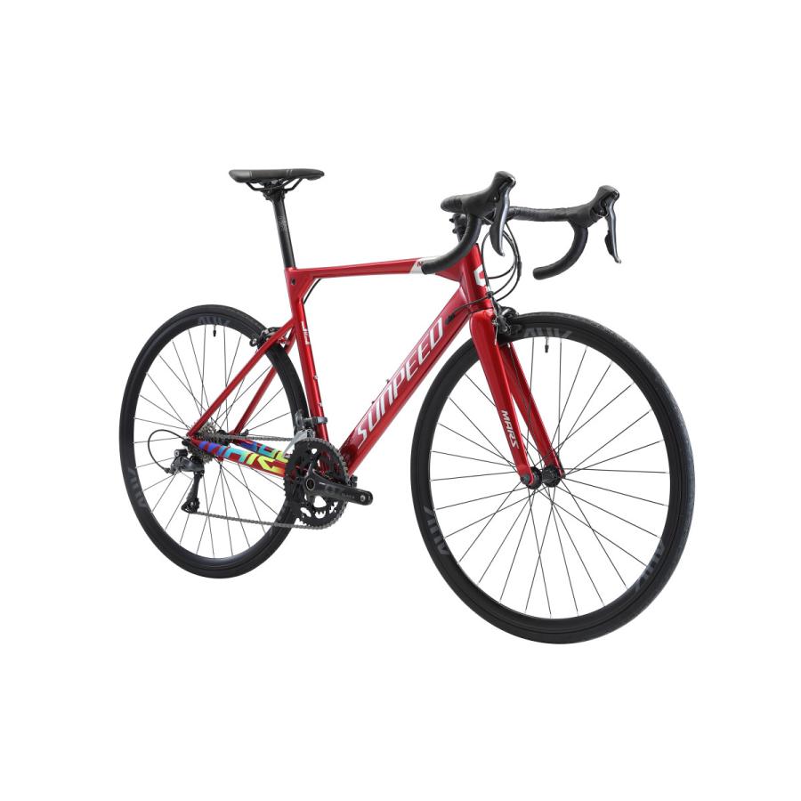 ロードバイク SUNPEED 2024モデル 予約販売 MARS マーズ 700C カーボンフォーク 新シマノ R2000 CLARIS ...