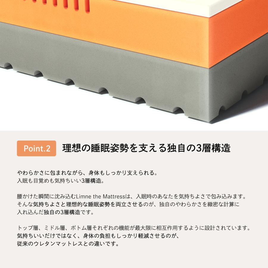 Limne ( リムネ ) マットレス シングル 【 送料無料 / 120日完全返金保証 】 :2000124675694:Limneヤフー ...