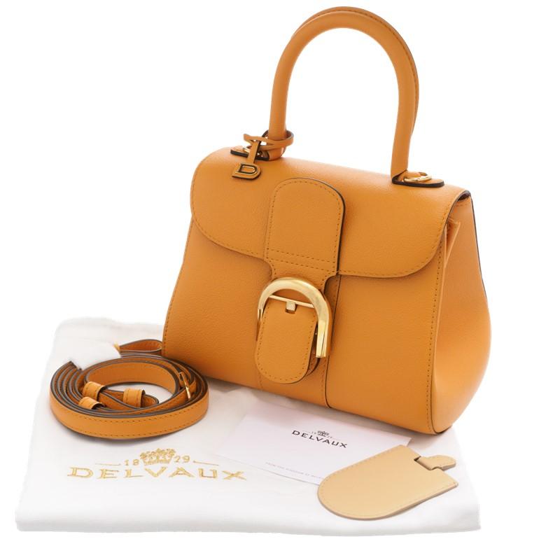 DELVAUX デルヴォー ブリヨン ミニ ロデオカーフ ショルダー DELVAUX デルヴォー ブリヨン ミニ ロデオカーフ ショルダー