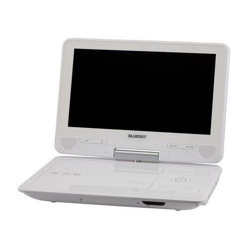 BLUEDOT ポータブルDVDプレーヤー 10インチ回転式モデル ホワイト BDP-1030W : LINEAR1 - 通販 - Yahoo!ショッピング
